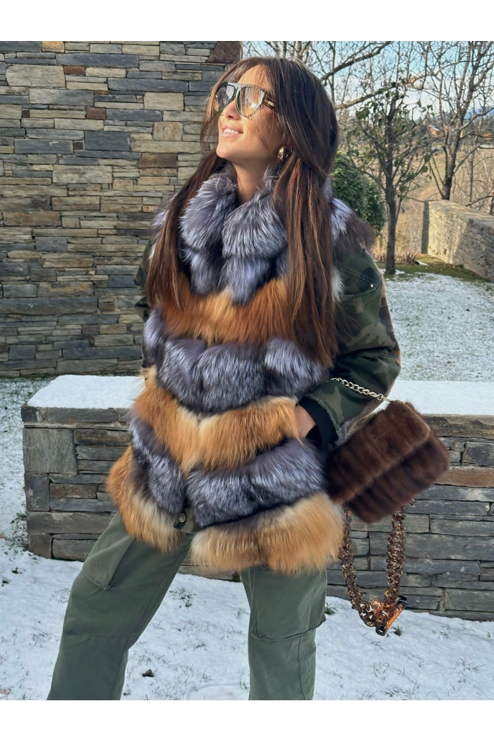 Chaleco de piel de zorro | Dulifurs